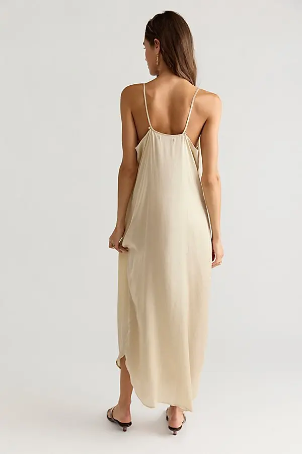 NICHOLAS K Slip Maxi Dress With Cowl Neck