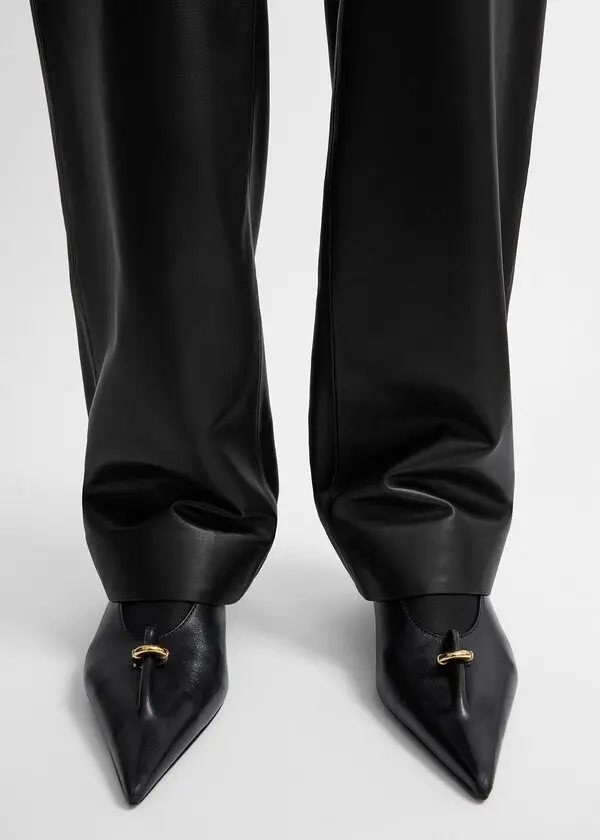 TOTEME Pierced Nappa Pumps