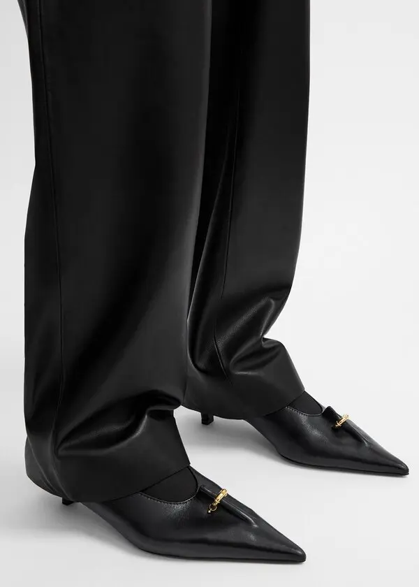 TOTEME Pierced Nappa Pumps