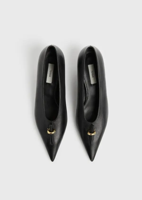 TOTEME Pierced Nappa Pumps