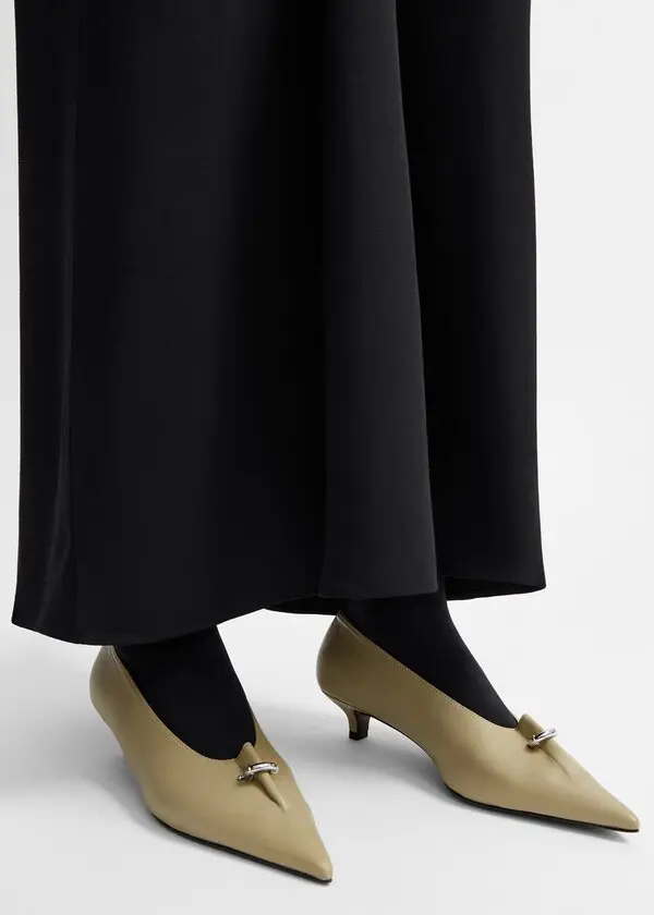 TOTEME Pierced Nappa Pumps