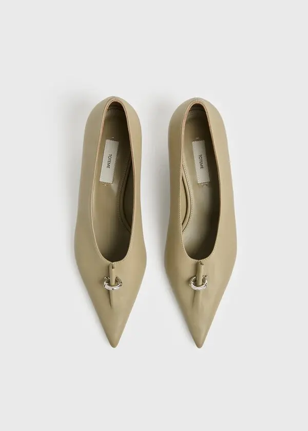 TOTEME Pierced Nappa Pumps