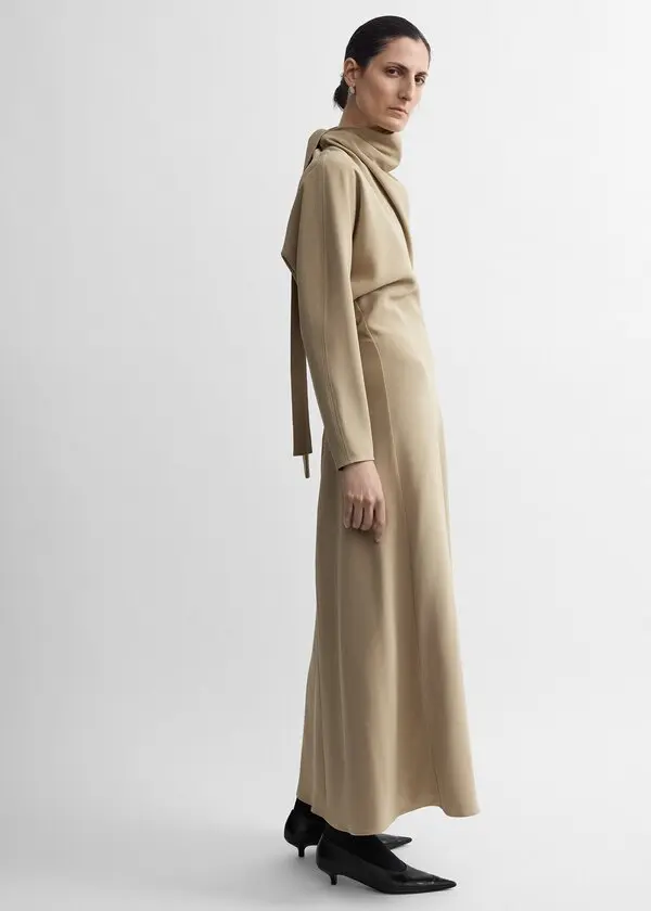 TOTEME Slouch Waist Scarf Dress
