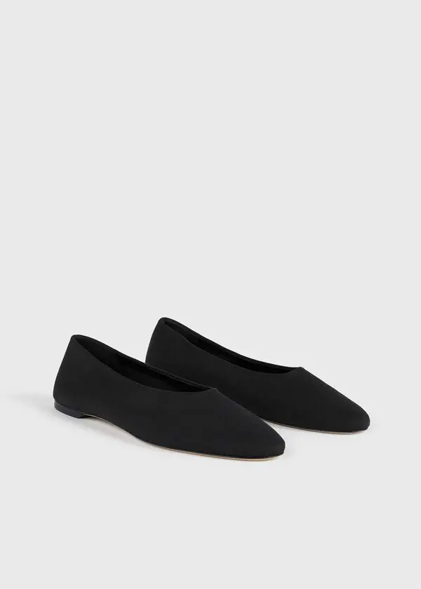 TOTEME Slip Jersey Ballerinas
