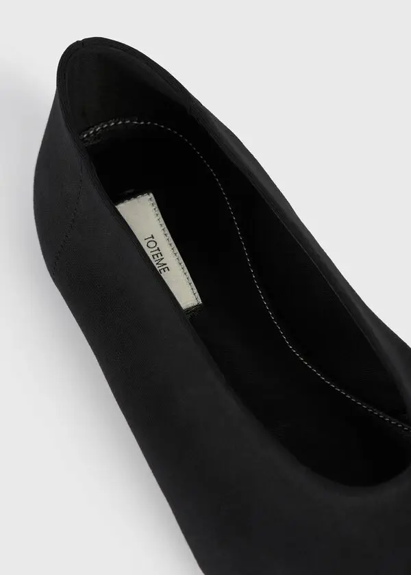 TOTEME Slip Jersey Ballerinas