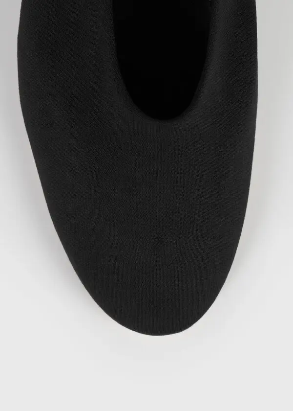 TOTEME Slip Jersey Ballerinas