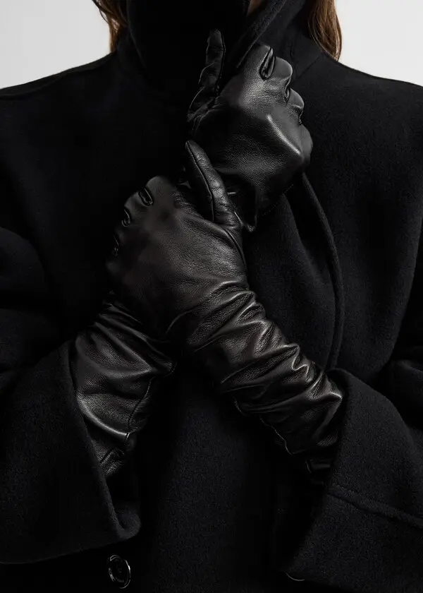 TOTEME Extra-long Leather Gloves