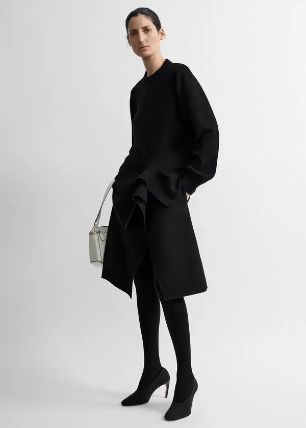 TOTEME Asymmetric Cashmere Knit