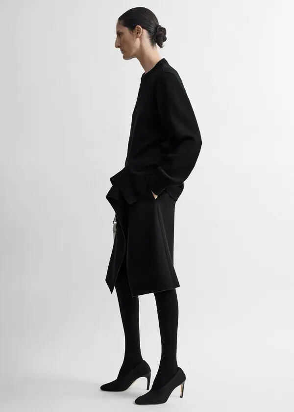 TOTEME Asymmetric Cashmere Knit