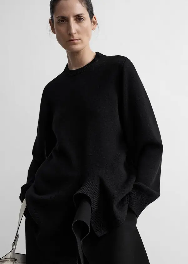 TOTEME Asymmetric Cashmere Knit