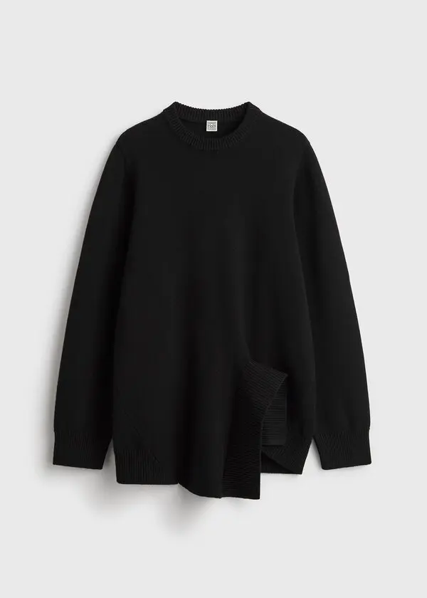 TOTEME Asymmetric Cashmere Knit