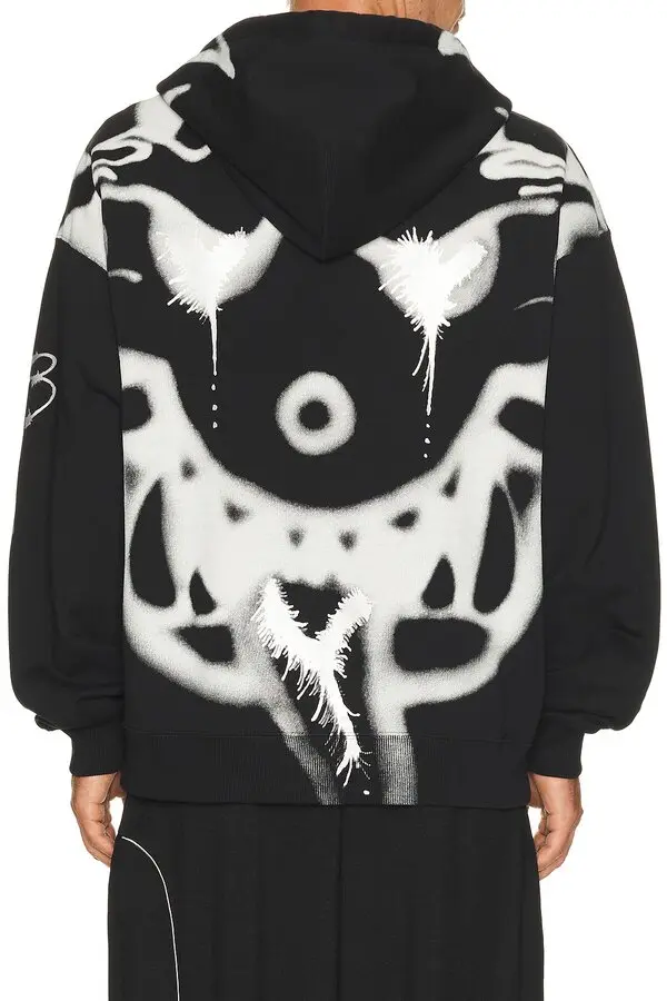 Y3 Gfx Ft Zip Hoodie