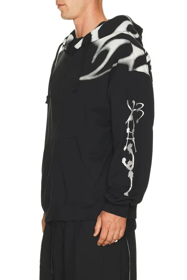 Y3 Gfx Ft Zip Hoodie