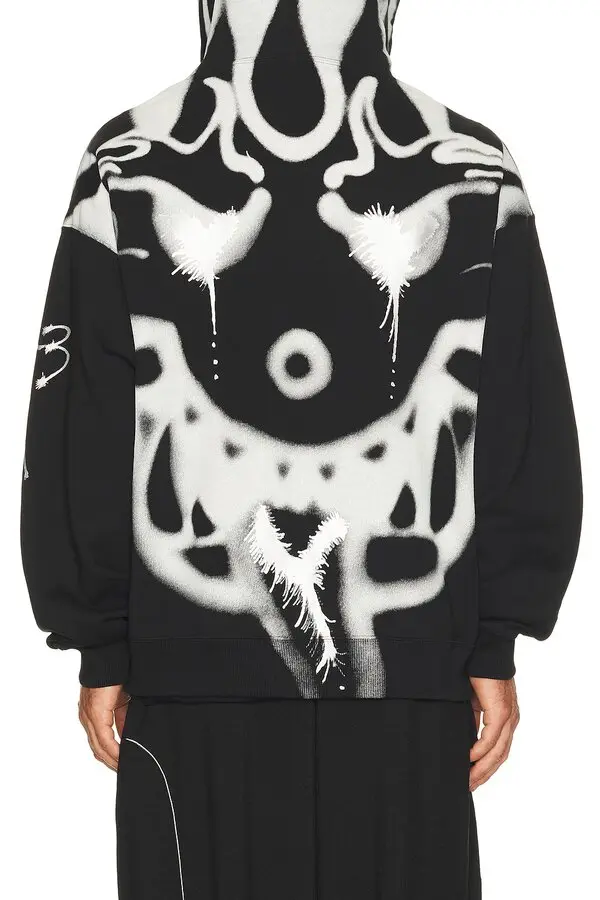Y3 Gfx Ft Zip Hoodie