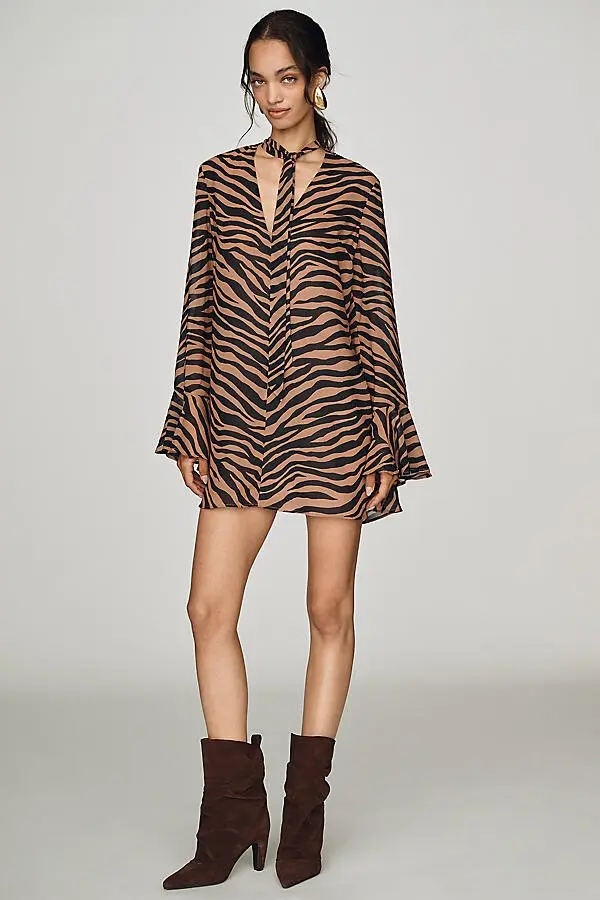 SIMONMILLER Marion Chiffon Mini Dress