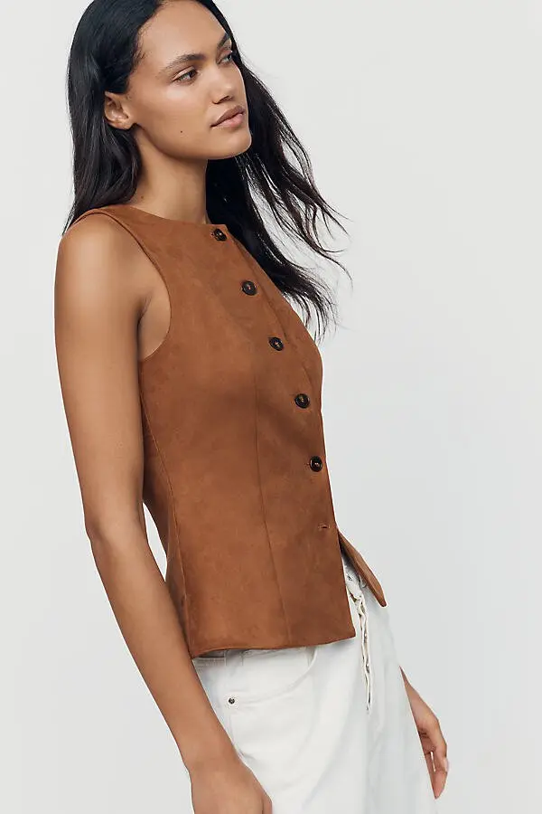 WAYF Boat-neck Vest Top