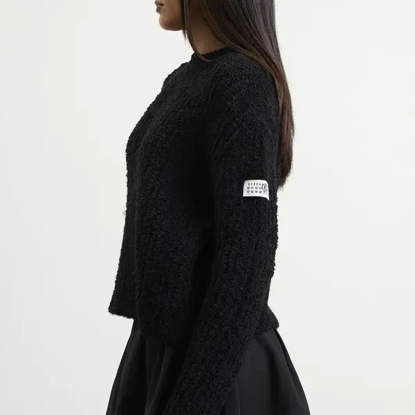 MAISON MARGIELA Textured Rib Knit Jumper