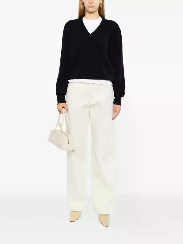RÓHE Merino Wool V-neck Sweater