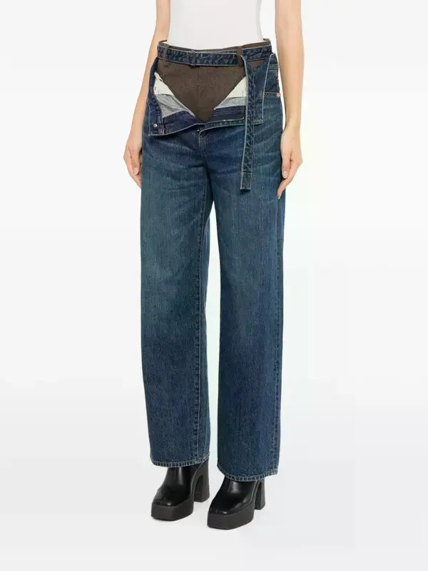 Sacai Layered Panel Jeans
