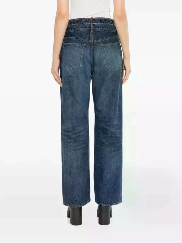 Sacai Layered Panel Jeans