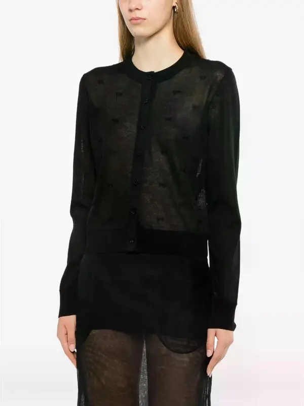 Cecilie Bahnsen Bow-embellished Cardigan