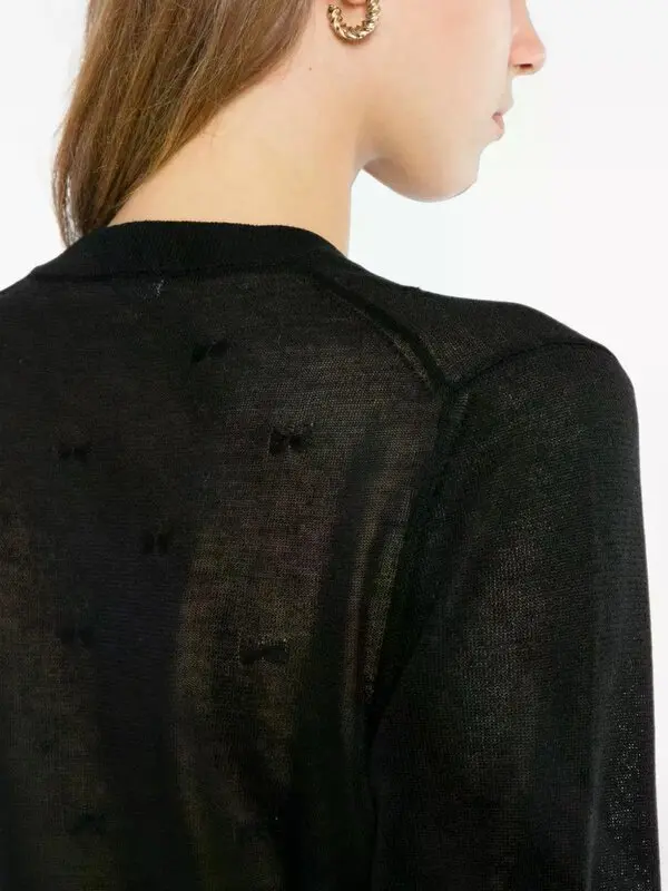 Cecilie Bahnsen Bow-embellished Cardigan