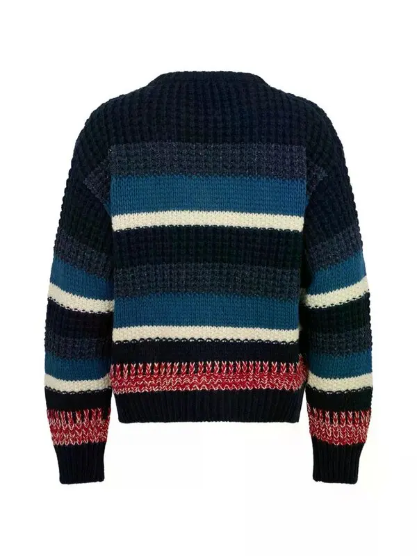 Dsquared2 Striped Chunky Knit Sweater