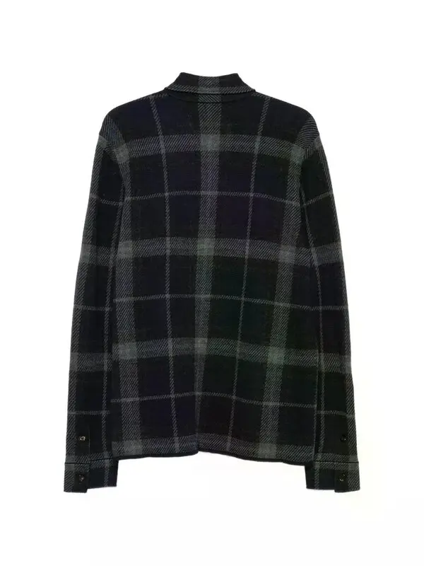 Eric Bompard Tartan Jacquard Overshirt