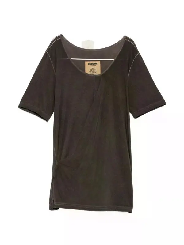 UMA WANG Twist Detail T-shirt
