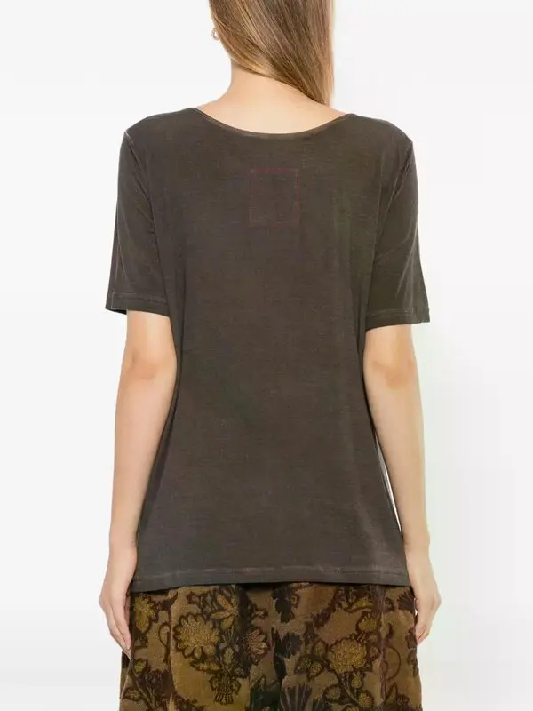 UMA WANG Twist Detail T-shirt