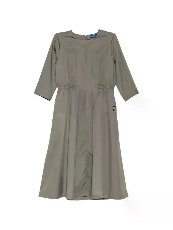 AGNES B. Logo Patch Midi Dress