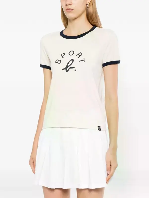 AGNES B. Logo-print T-shirt