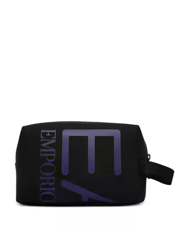 EA7 Oversized Logo Washbag