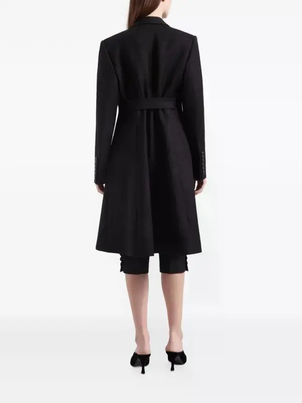 Nina Ricci Jacquard Frogging-detail Coat