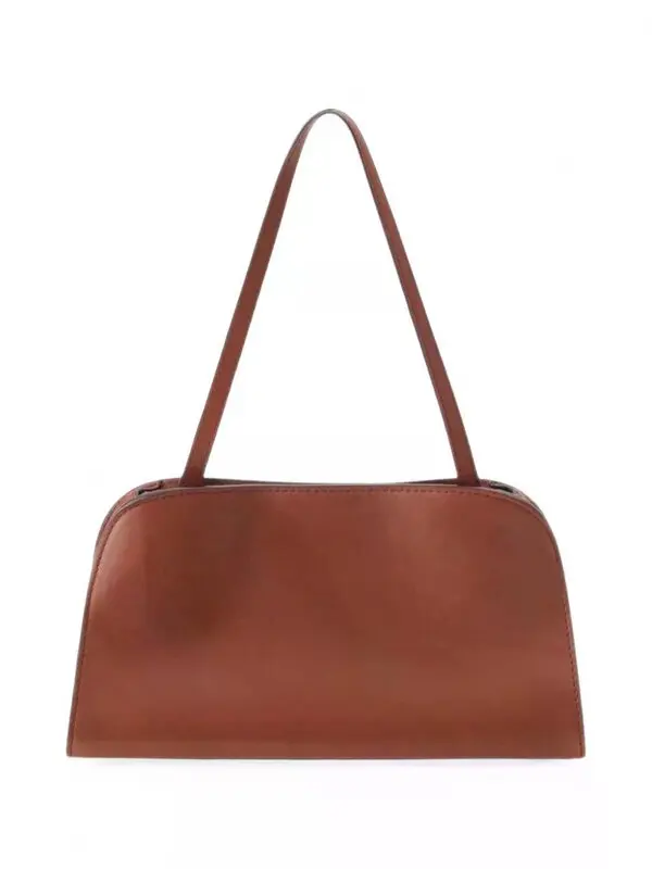 THE ROW 2010-2026 Leather Peggy Convertible Clutch Shoulder Bag