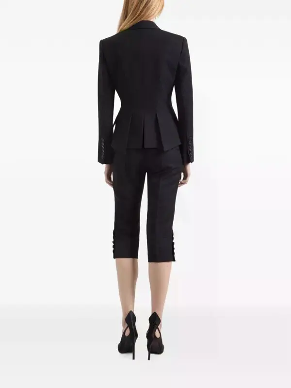 Nina Ricci Jacquard Cropped Trousers