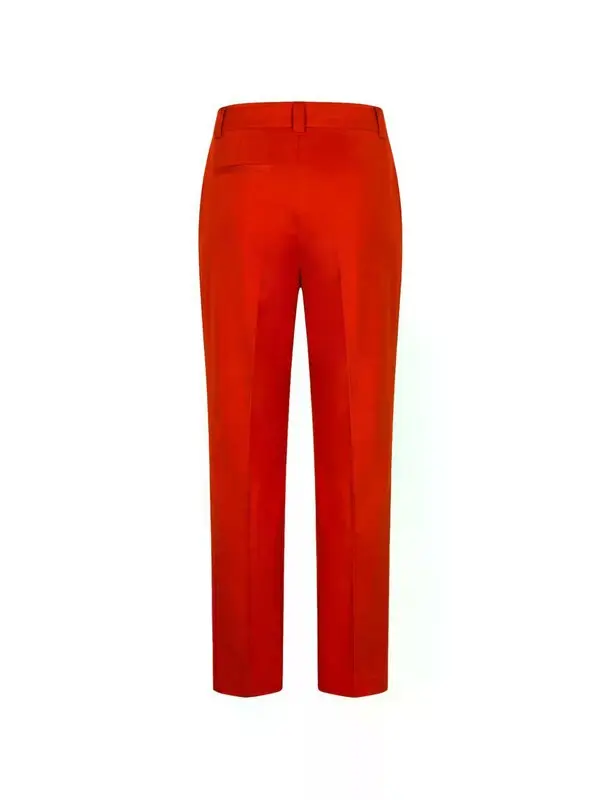 MOORER Pleated Straight-leg Trousers