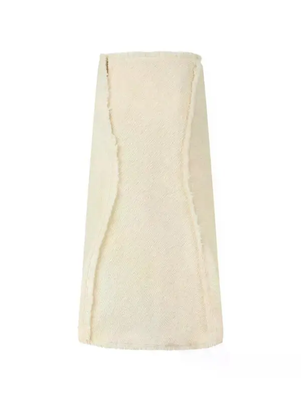 Alberta Ferretti Fringe-trim Midi Skirt