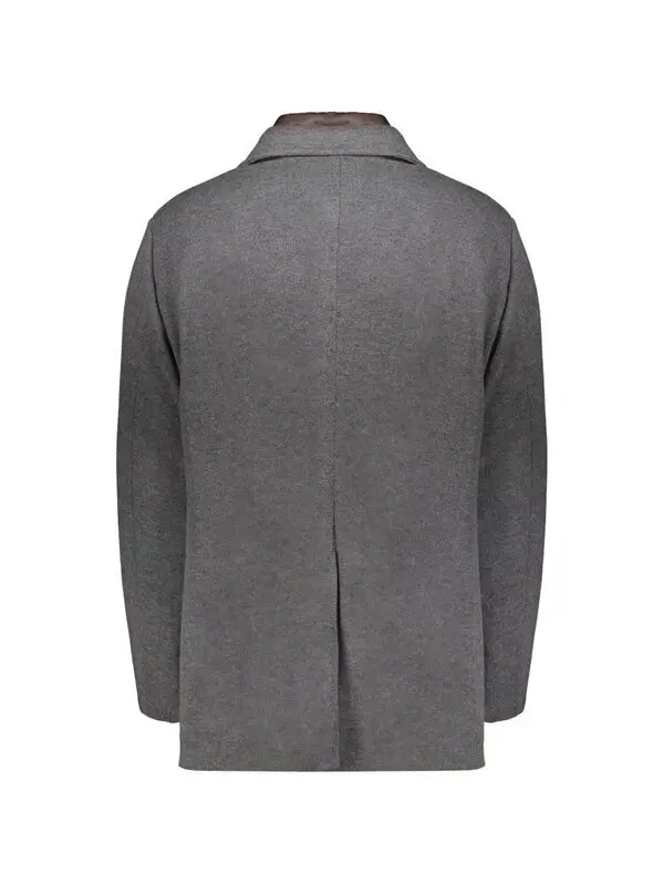 MOORER Double-breasted Layered Jacket