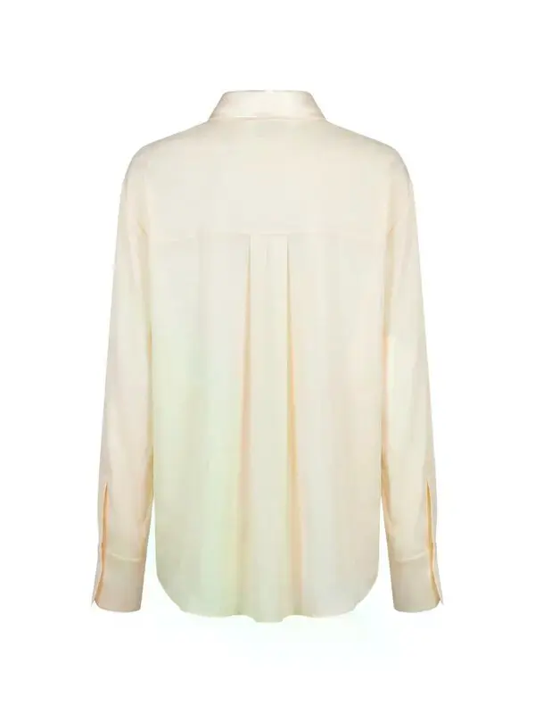 MOORER Button-sleeve Chest-pocket Shirt