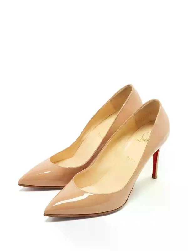 CHRISTIAN LOUBOUTIN So Kate Patent Leather Pointed Toe Stiletto Pumps
