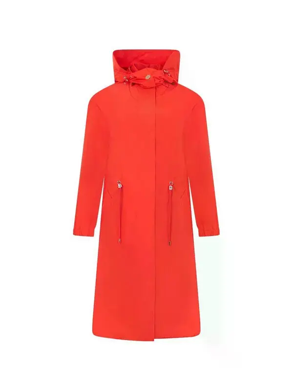 MOORER Hooded Drawstring Parka