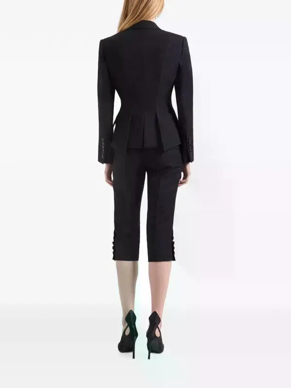 Nina Ricci Jacquard Double-breasted Blazer