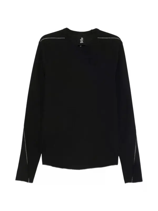 THOM KROM Contrast-stitch Sweater