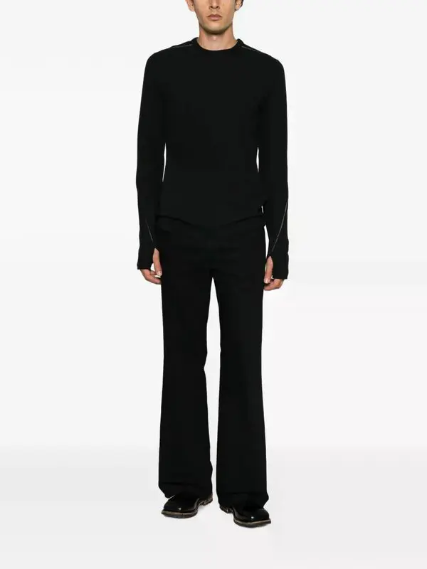 THOM KROM Contrast-stitch Sweater