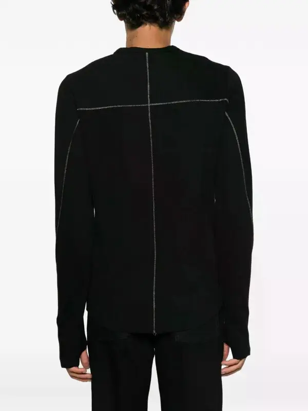 THOM KROM Contrast-stitch Sweater