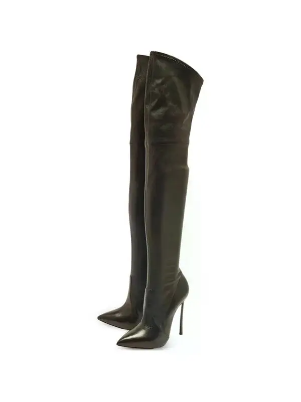 Casadei Blade Over-the-knee Stiletto Boots
