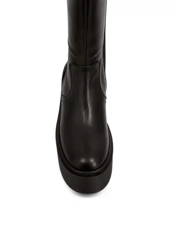 VIC MATIE Xavier Platform Wedge Boots