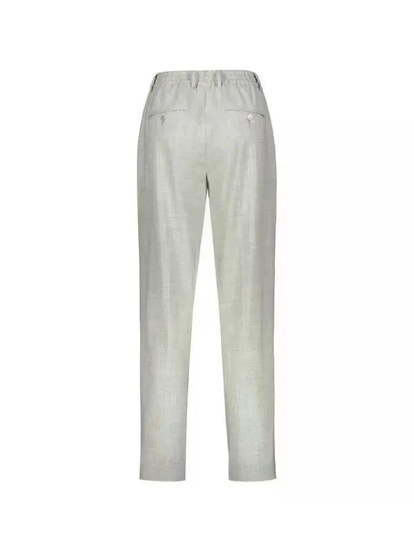 MOORER Elasticated Waist Drawstring Trousers