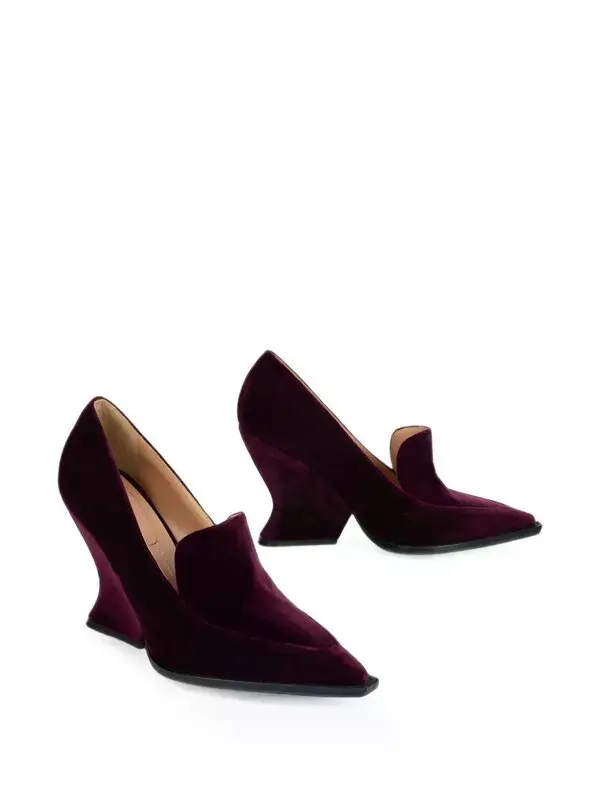 Alberta Ferretti Sculptural-heel Pumps